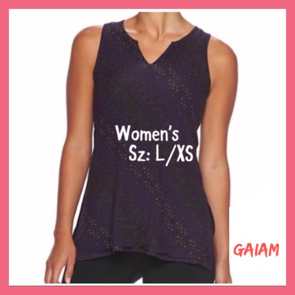 GAIAM | Tops | Gaiam Purple Yoga Tank Top Nwt M38 | Poshmark